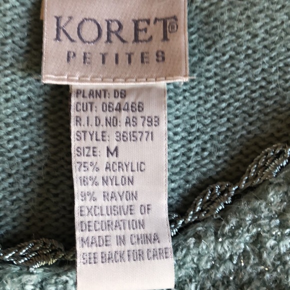 Koret | Pants & Jumpsuits | Vintage Womens Koret Sage Green Pant Suit ...